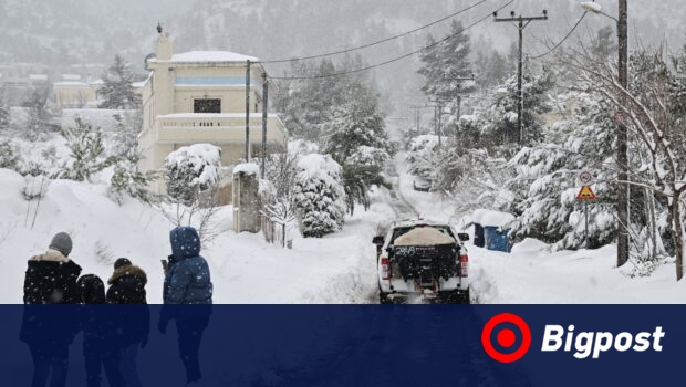 Καιρός – Καλλιάνος: Έρχονται χιόνια στα βόρεια προάστια της Αττικής από ...